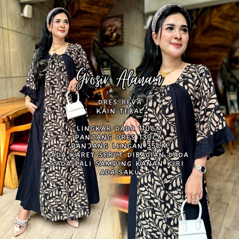 Reva Lina Dress - Latest Model Dress 2026 Alanam Dress Woman Dinner ...