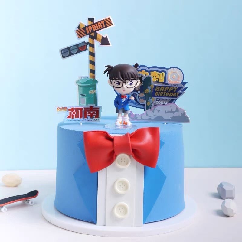 Detective Conan Doll Topper Detective Manga Birthday Cake Decoration ...