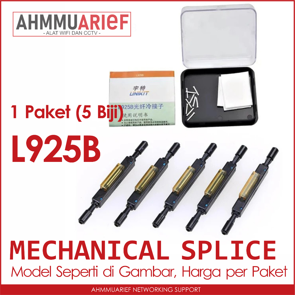 Fiber OPTIC MECHANICAL SPLICE L925B L925BP MANUAL FIBER OPTIC SPLICE ...