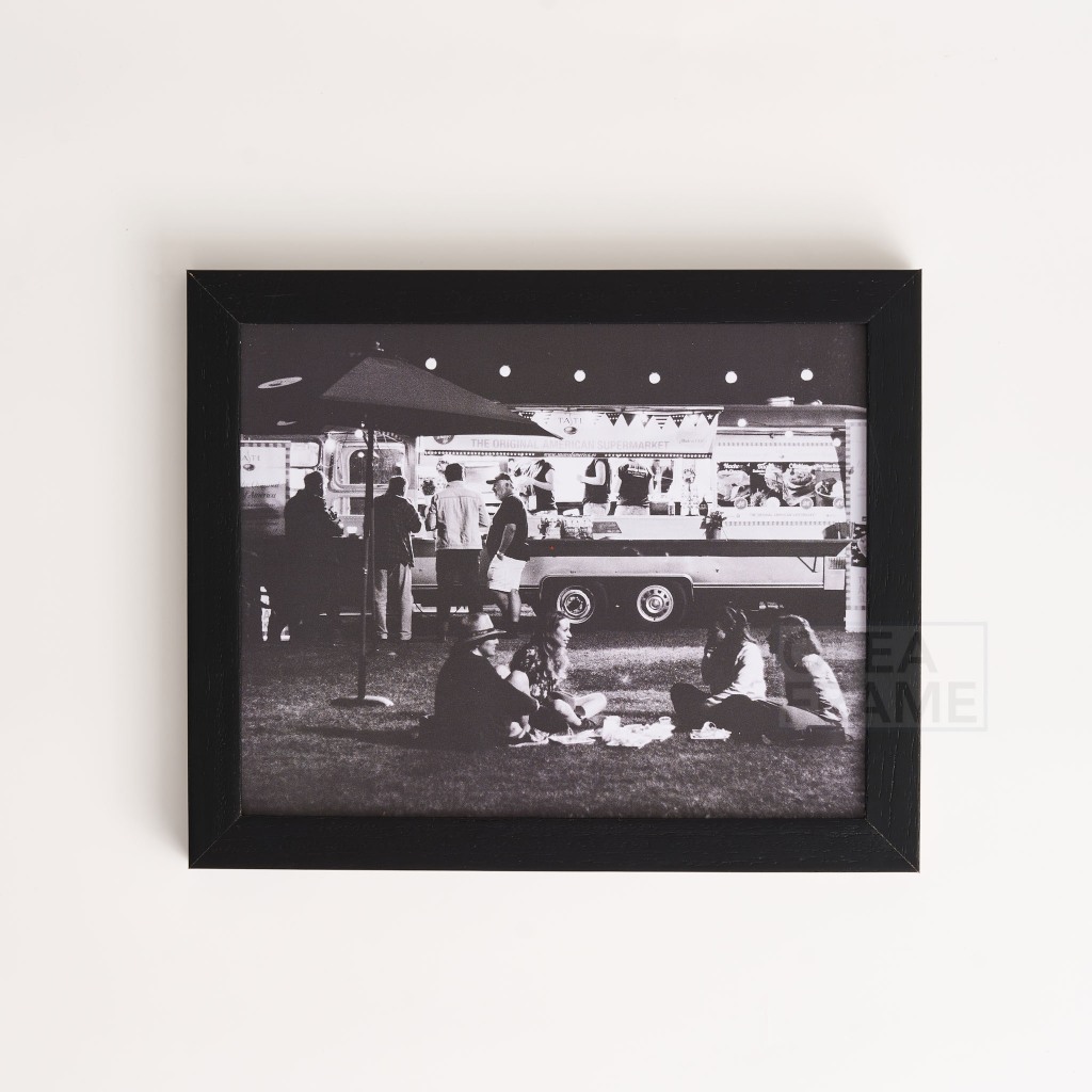 KAYU Veneer Black Wooden Photo Frame - 8R Photo Frame | Shopee Malaysia