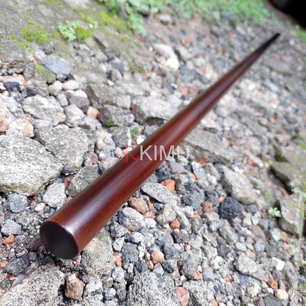 KAYU Kimu Dragon Series Jo (Bengkirai Wood Aikido Stick) | Shopee Malaysia