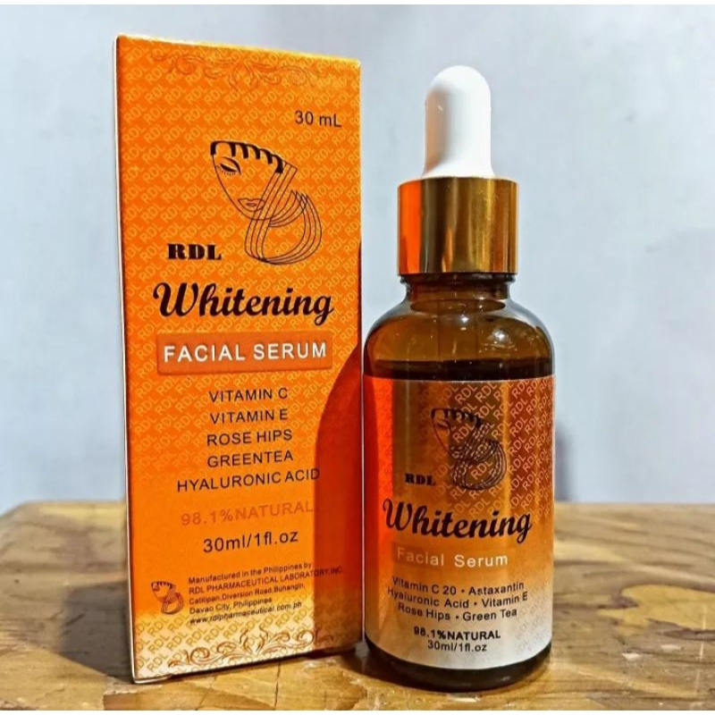 Rdl Whitening FACIAL SERUM 30ml | Shopee Malaysia