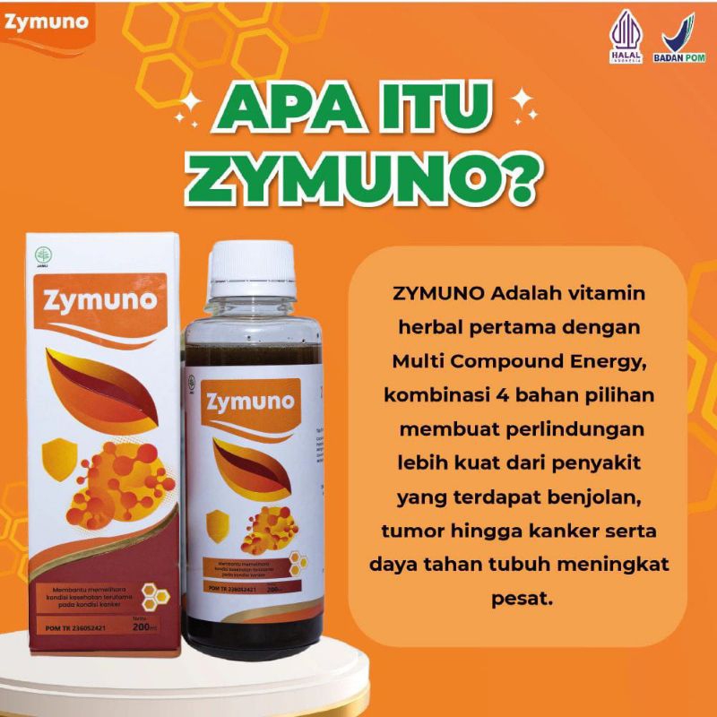 Zymuno 200ML Herbal Honey Immunotherapy Overcome Lumps Tumor Cancer And ...