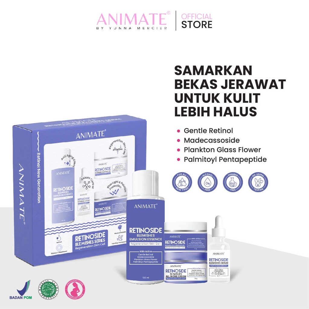 As Animate Retinoside Series Regeneration Skin Cell by YUNNA MERCIER 4 ... As Animate Retinoside Series Regeneration Skin Cell by YUNNA MERCIER 4 ...