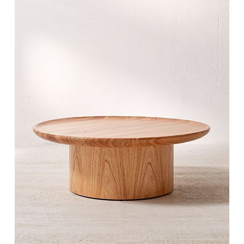 KAYU Leo Coffee TABLE Round Teak Wood Round Coffee TABLE Benuniq ...
