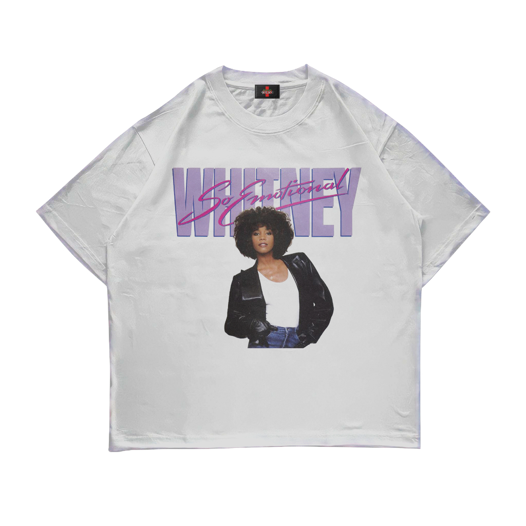 Starperson | Whitney HOUSTON SO EMOTIONAL 24S T-Shirt | Unisex | Grunge | Y2k | Metal | Bootleg ...
