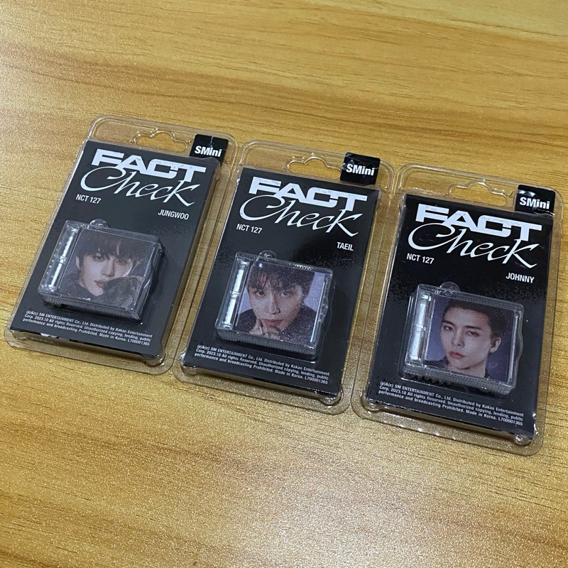 [NO Photocard] SMINI ALBUM ONLY FACT CHECK NCT127 jungwoo taeil johnny ...