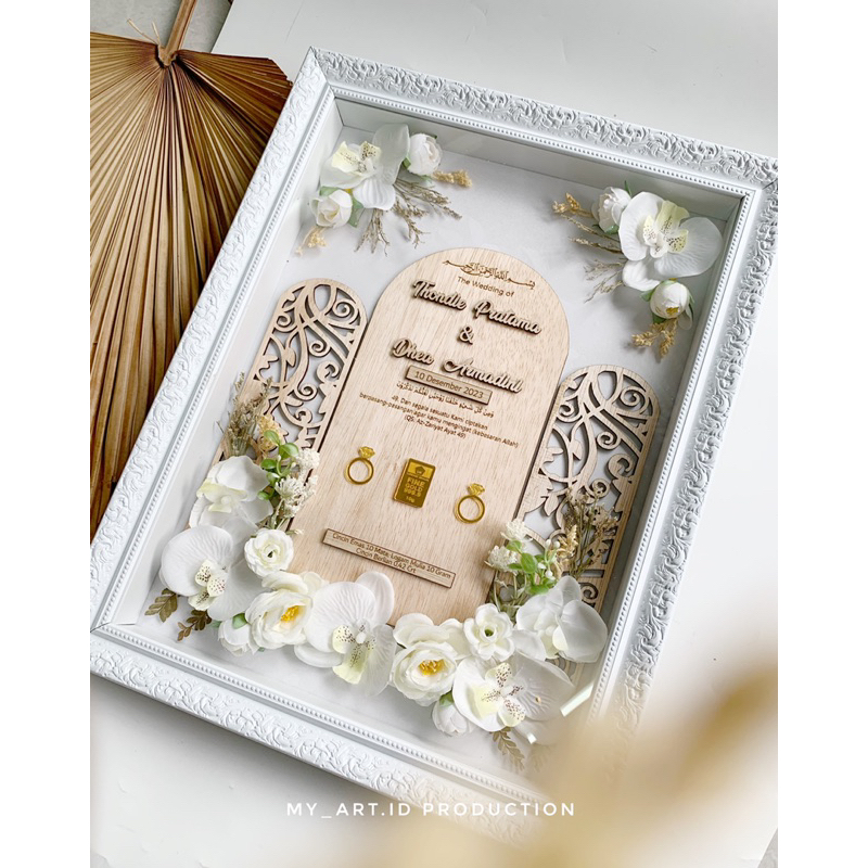 Rustic Wedding Dowry | Acrylic Wedding Dowry | Cutting dowry | Shopee ...