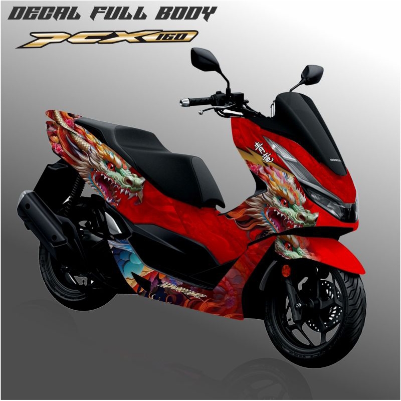 Custom variation decal stickers for the latest Honda PCX 160/150 full ...