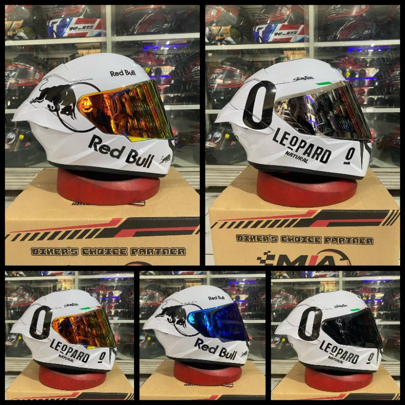 Full face tt course MLA solid white helmet, handsome package available ...
