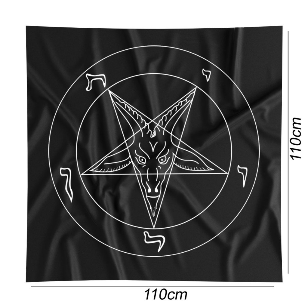Flag - Sigil of Baphomet - Pentagram/Poster Flag - wall decor | Shopee ...