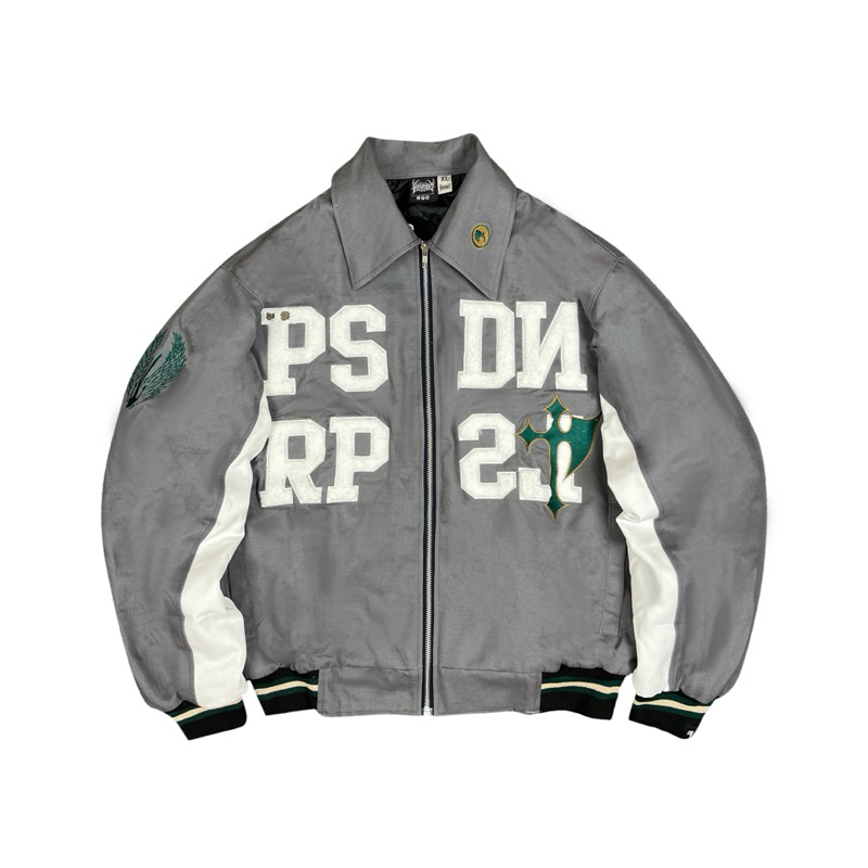 Boxy Cut Varsity jacket / Racing jacket | Terra Terra | Reprison ...
