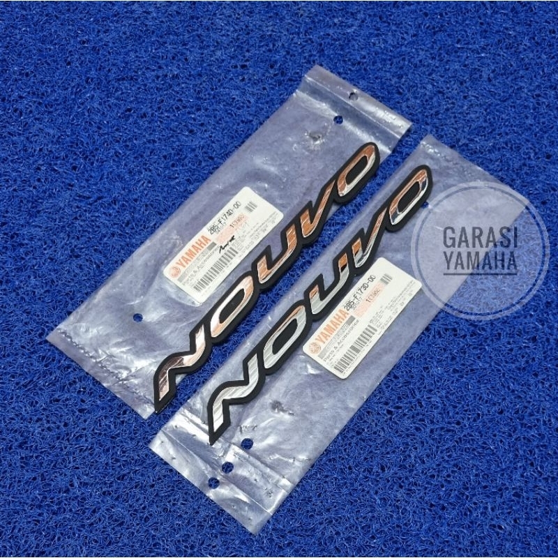Emblem nouvo mx original yamaha emblem body nouvo z original emblem ...
