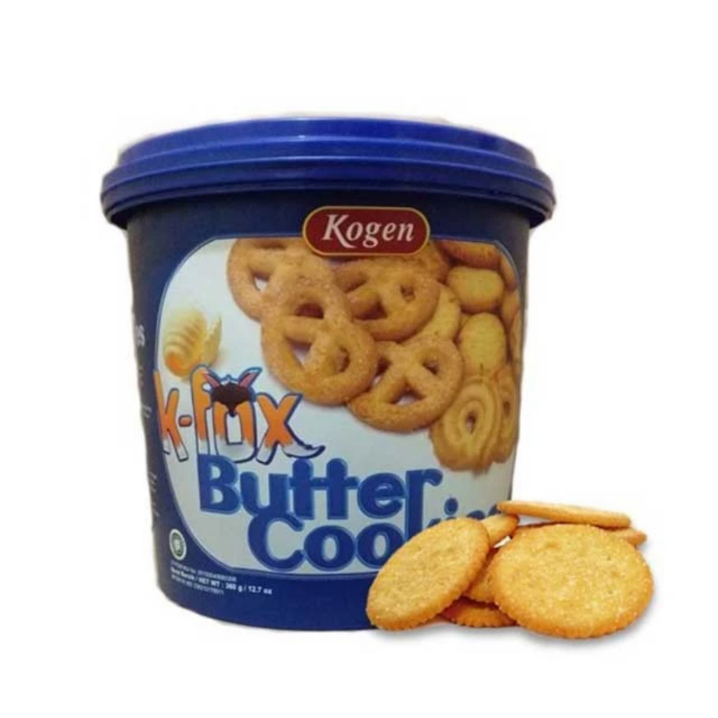 Serena K-Fox Butter Cookies 300 gr/Roti Cans 300g | Shopee Malaysia
