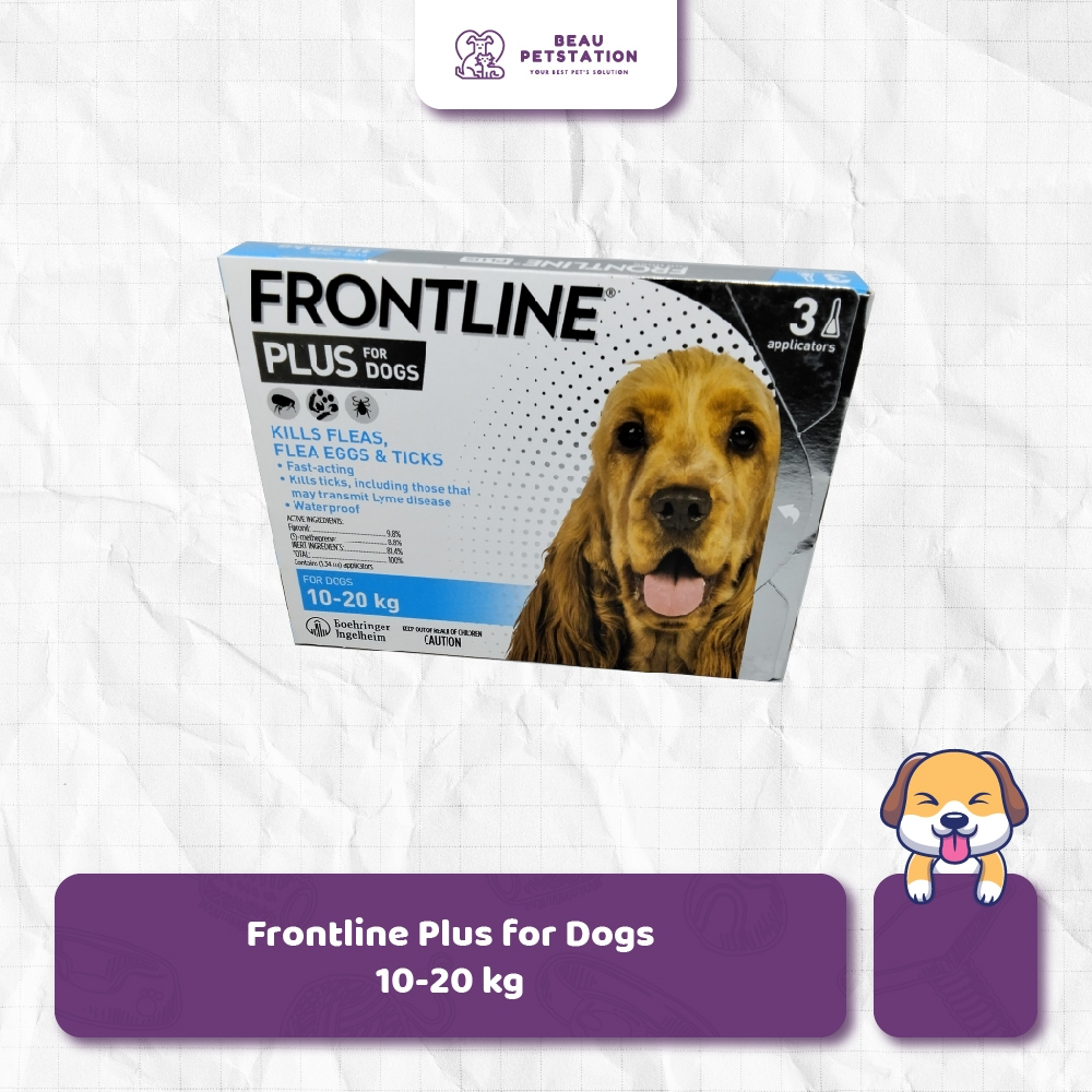 Frontline Plus for Dogs 10-20 kg | Shopee Malaysia