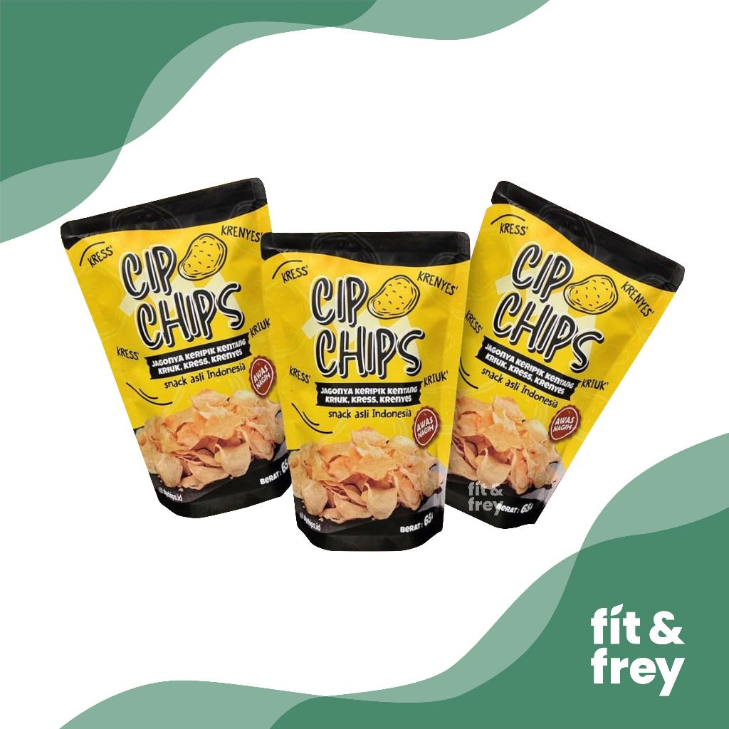 Cipchips Potato Chips 55g - Potato Chips - Bbq/Balado/Grilled Corn ...