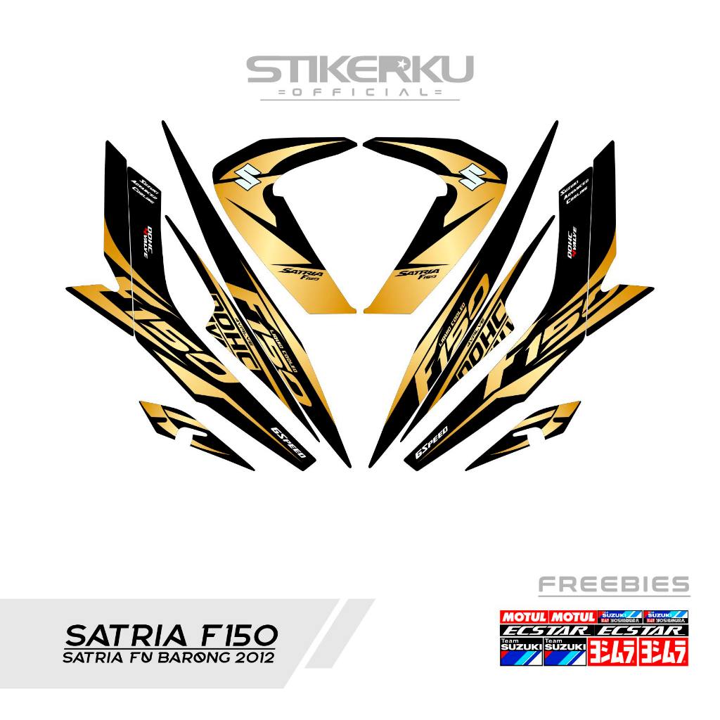 Satria F150 STRIPING MOTIF 6/SUZUKI/ECSTAR/SATRIA FU BARONG 2012 ...