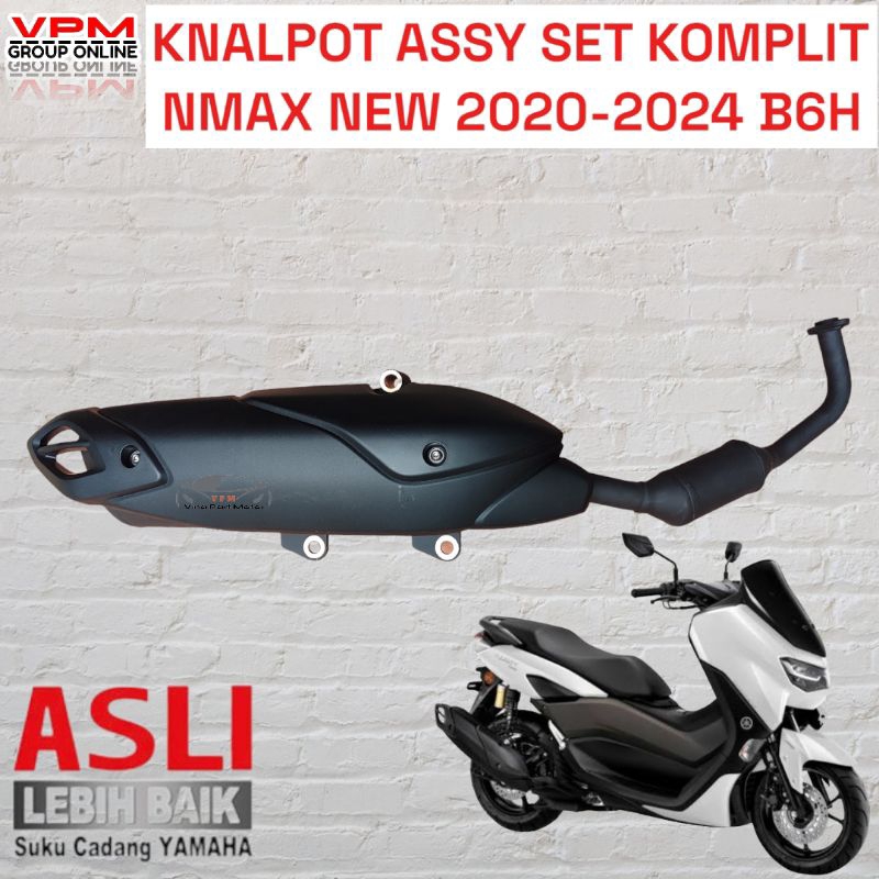 Standard exhaust yamaha nmax new 2020 B6H pnp aerox 155 new BBP exhaust ...