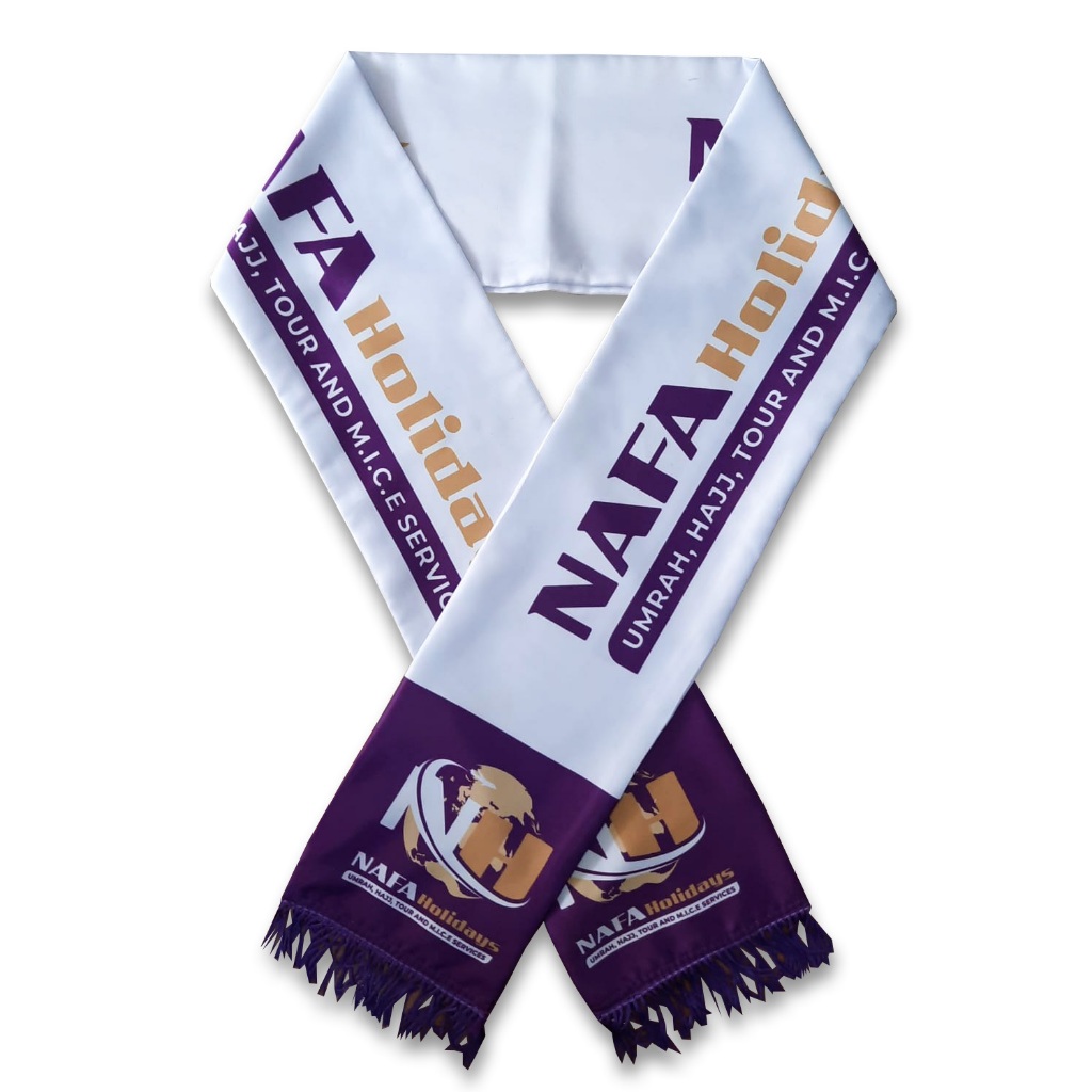 Nazhifa Printing - Custom Printed scarf - Umrah / Ball / Community ...