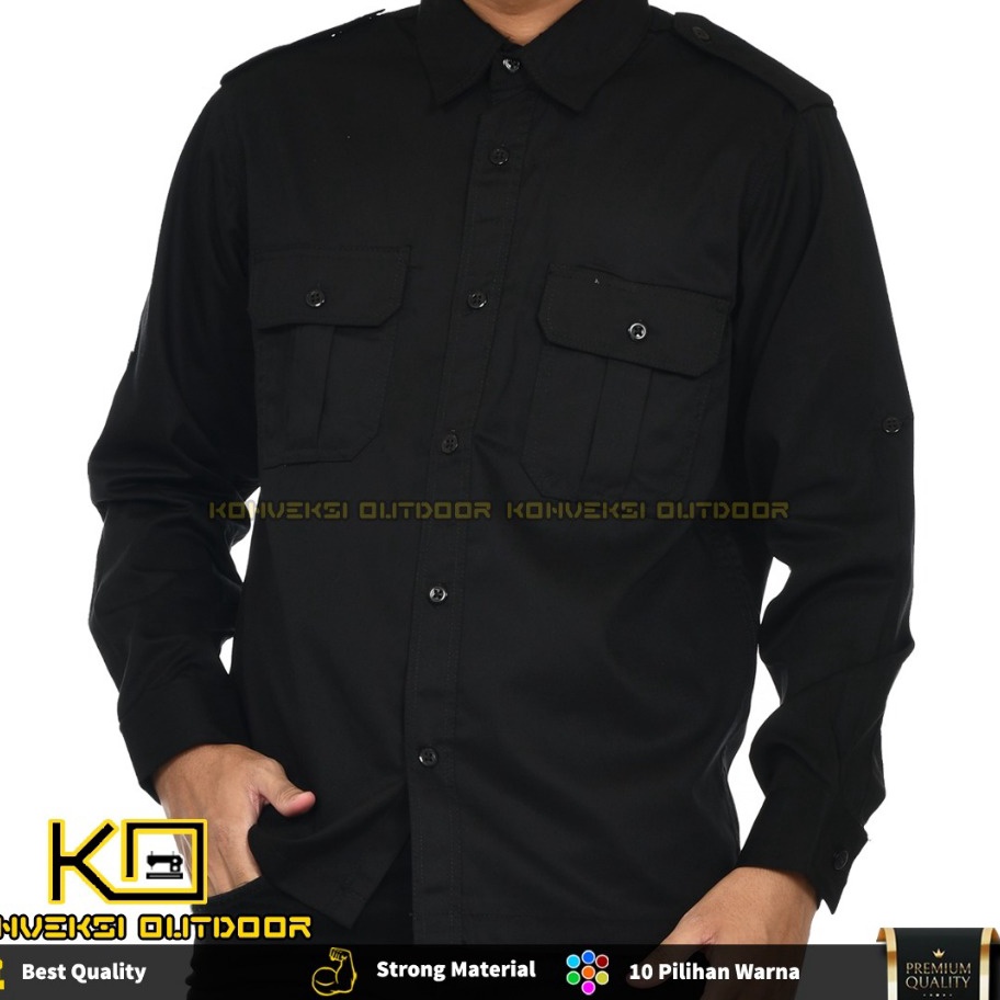 KEMEJA Redeem Men's INDOOR Outdoor Field PDL Shirts Long Sleeve Office ...
