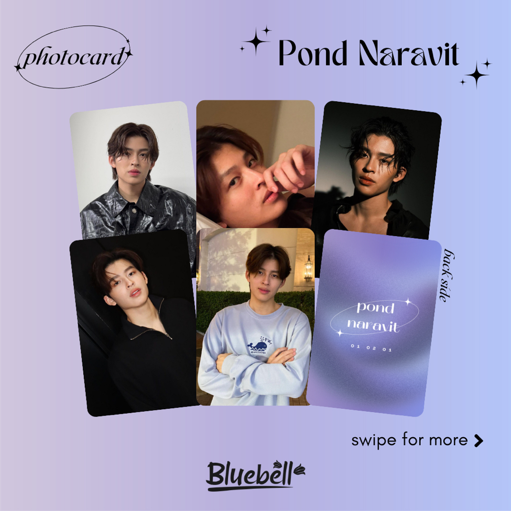 Unofficial Photocard Pond Naravit Lentatkosum @ppnaravit Actor Thailand ...