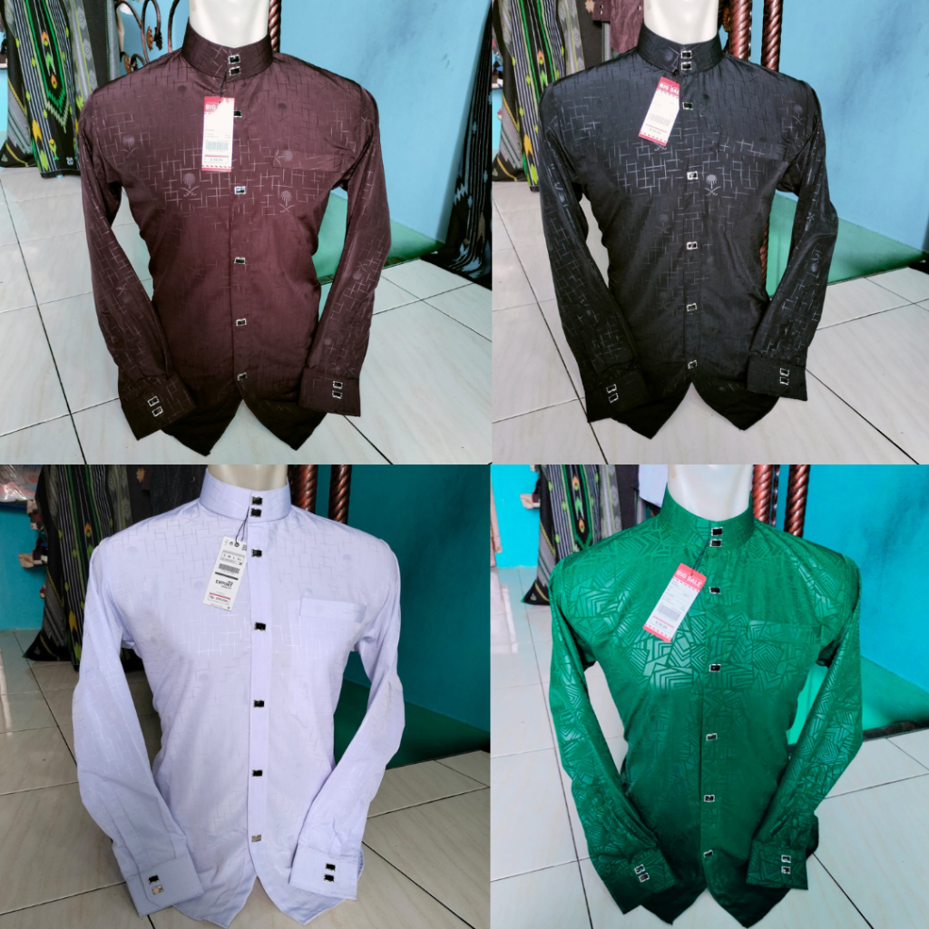 KEMEJA The Newest Sultan's original Sultan's Shirt 2024 Koko Shirt Men ...