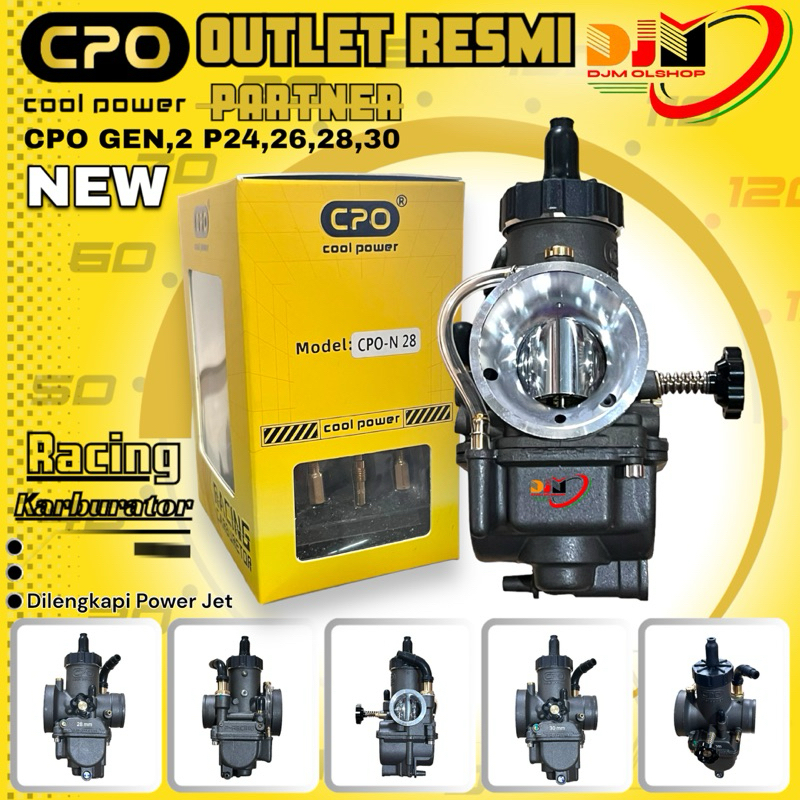 Carburetor CPO GEN2 PE 24 26 28 30 New Upgrade Original Cool Power | Shopee Malaysia