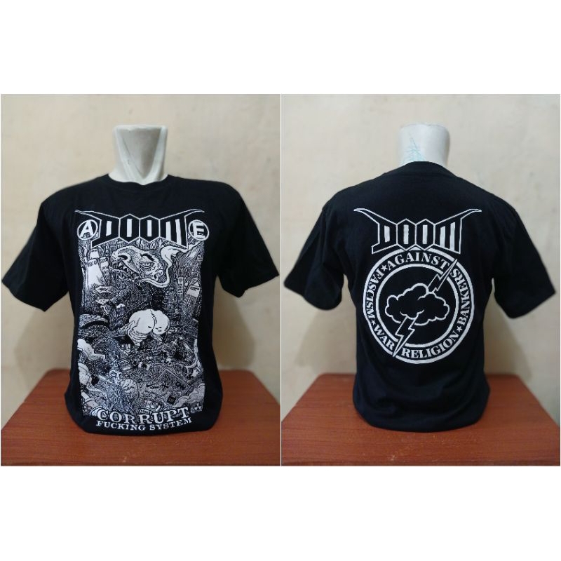 PUNK DOOM BAND MUSIC T-SHIRT | Shopee Malaysia