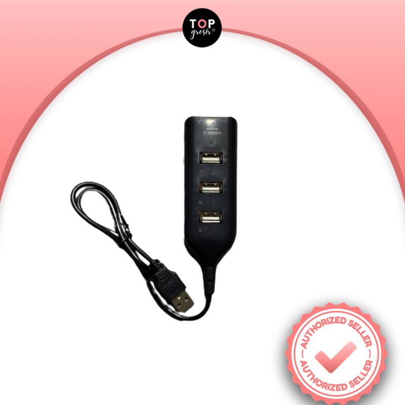 Usb HUB 4 Port 2.0 High Speed Up to 1TB - USB Port Booster For PC ...