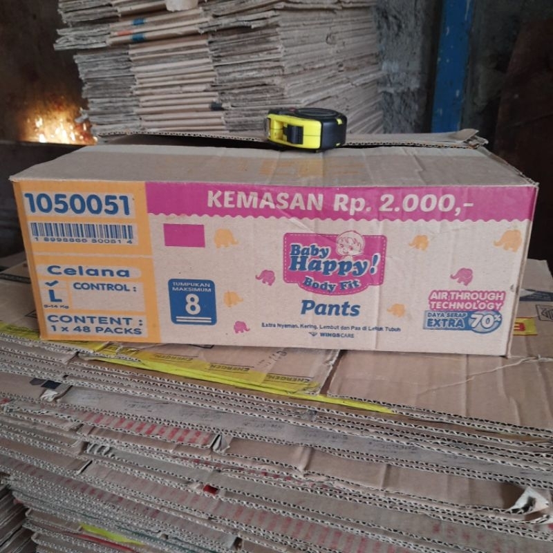 Uk happy diaper cardboard/carton 43x32x16cm | Shopee Malaysia