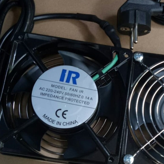 Single Fan Indorack Wallmount Rack Server Fan | Shopee Malaysia