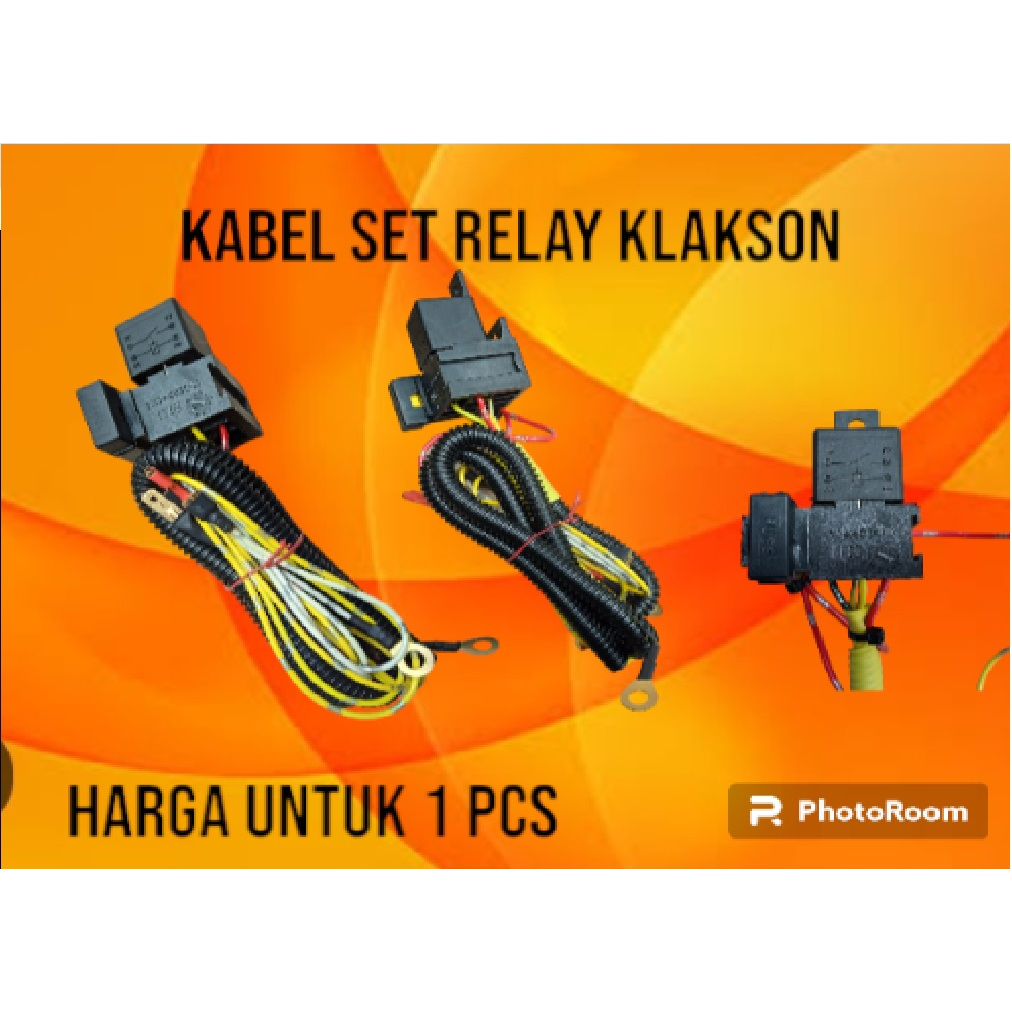 Horn relay cable set/car horn cable/universal horn relay cable set/car ...