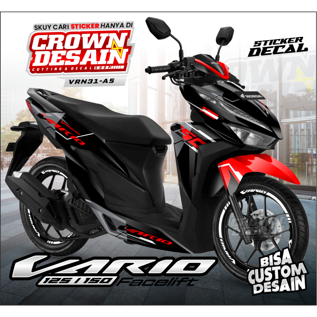 Decal Sticker Fullbody Vario 150 New 2019 2020 2021 - Sticker Decal ...