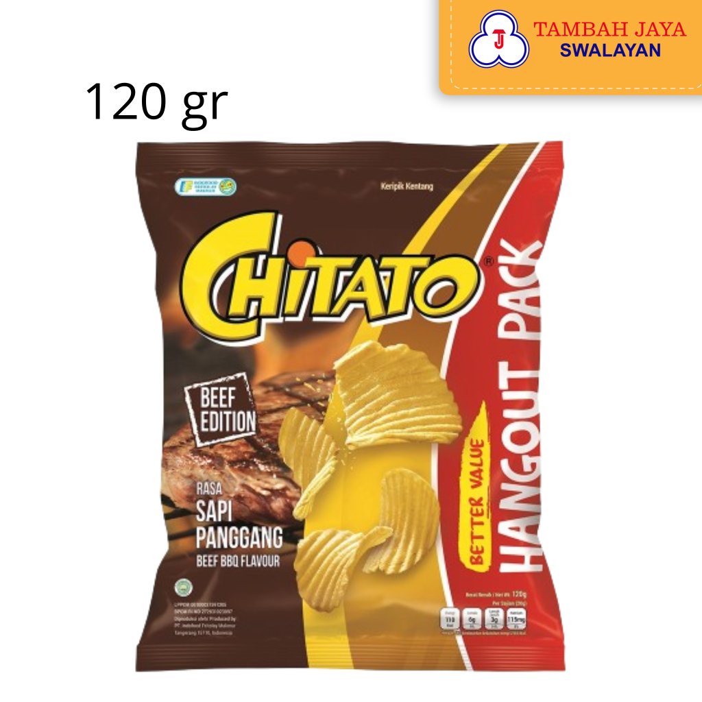 Chitato Roast Beef Flavor Hangout Pack 120gr (snack) | Shopee Malaysia
