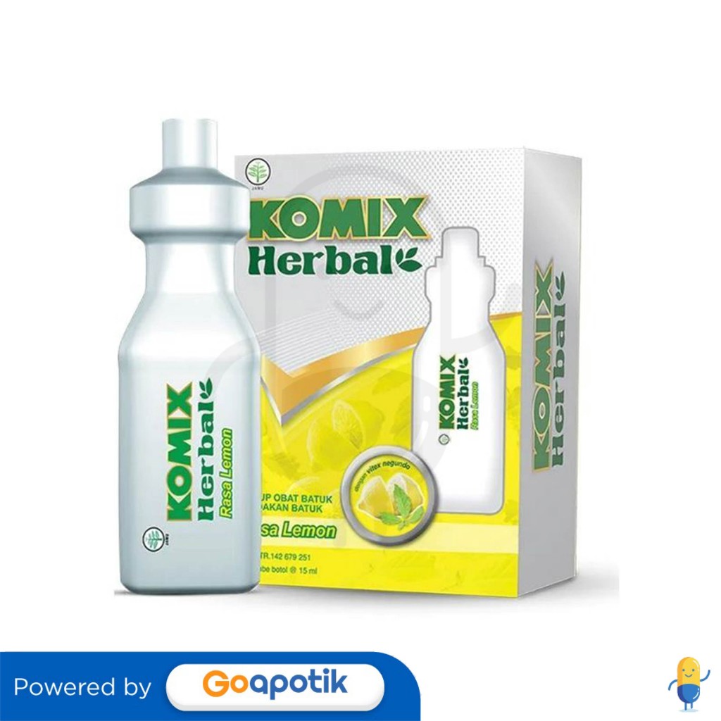 Komix HERBAL LEMON FLAVOR TO INCREASE COUGH AND FLU | Shopee Malaysia