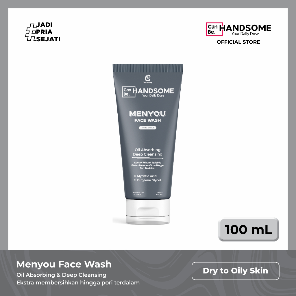 Men's SKINCARE MENYOU FACEWASH From CANBE HANDSOME | Shopee Malaysia