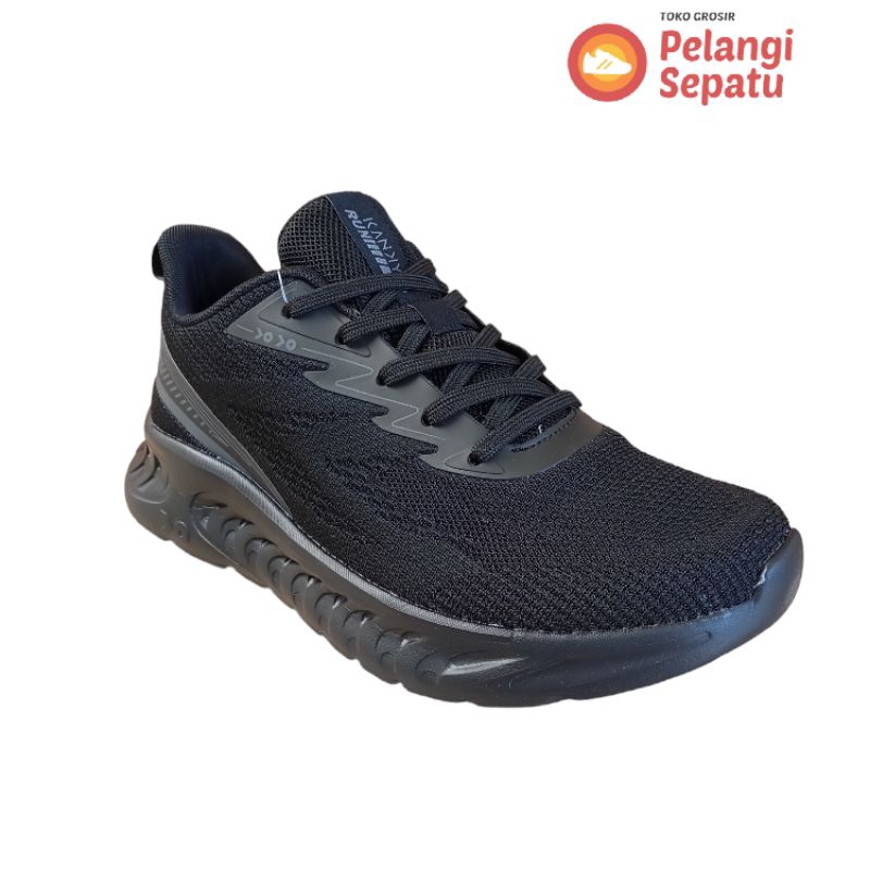 HITAM Original KANKY Plain Black School Sneakers | Shopee Malaysia