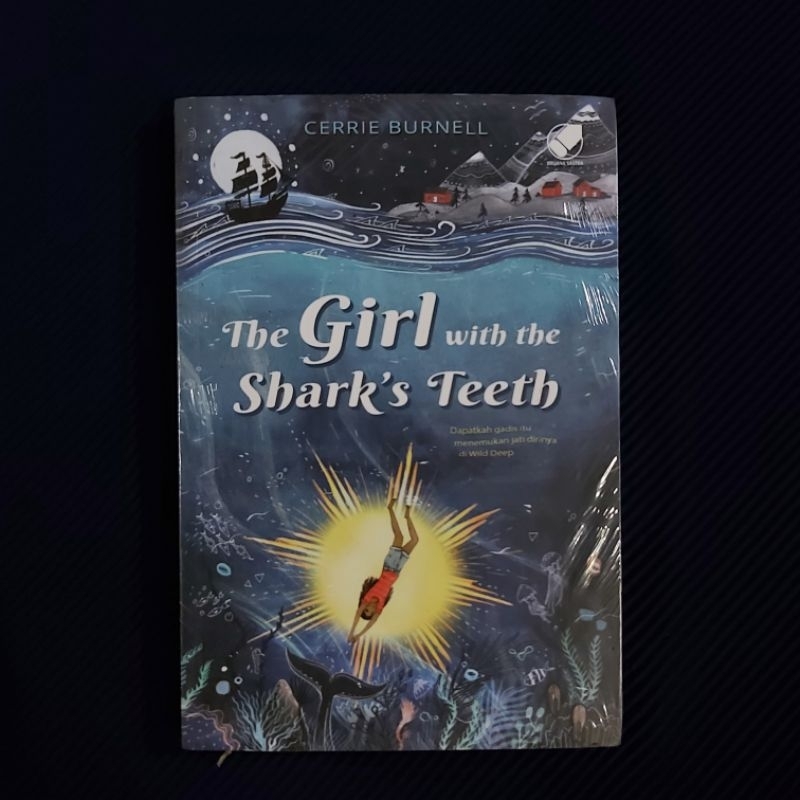 Original book The Girl With Shark's Teeth CERRIE BURNELL | Shopee Malaysia