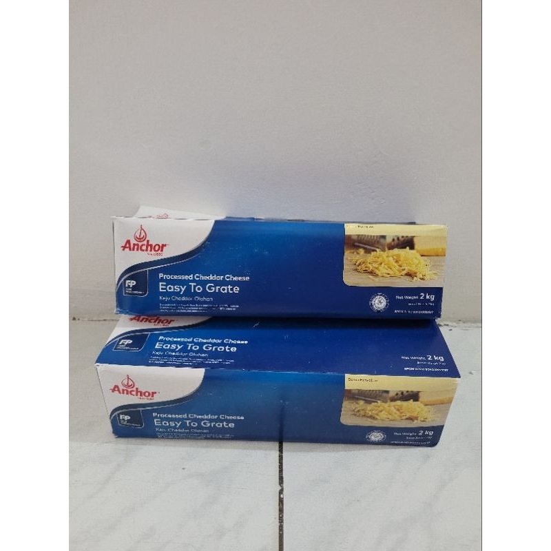 Anchor cheddar cheese 2kg | Shopee Malaysia