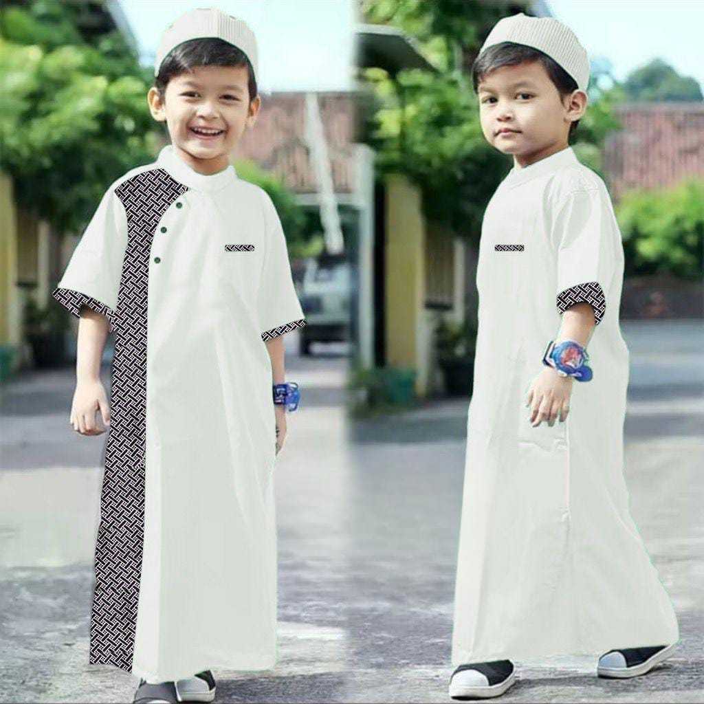 Koko BOYS BATIK MOTIF KOKO BOYS' ROBES | Shopee Malaysia