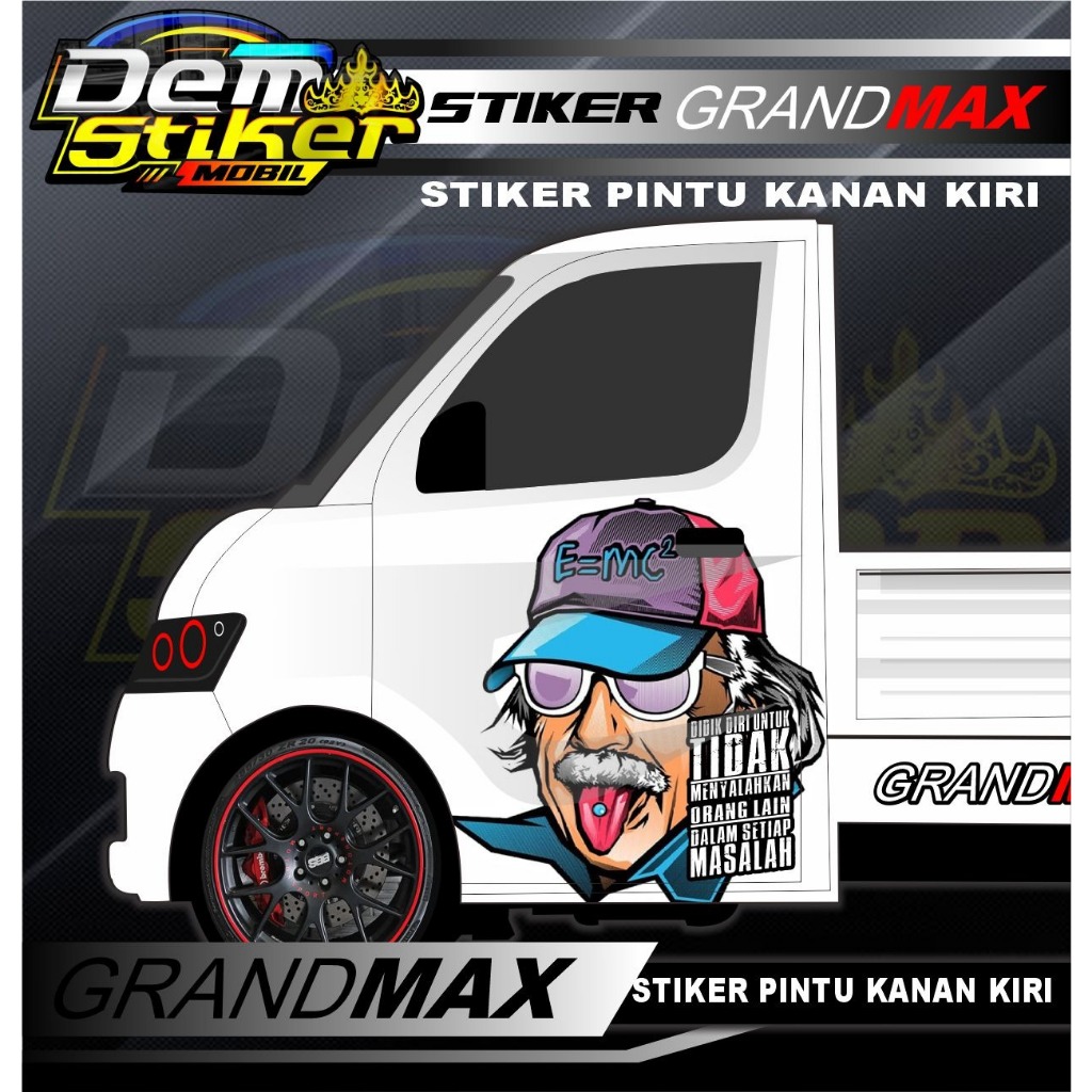 Granmax PICK UP Door Sticker/DECAL Car Door Sticker CARRY L300/PICK UP ...