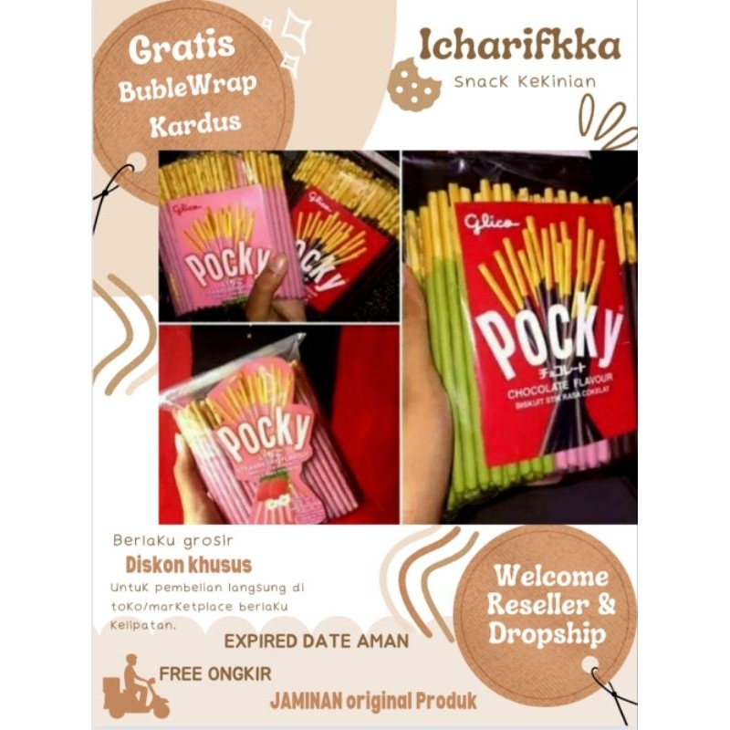 ORI POKY POCKY BRANDED SNACK kilos original READY TO SEND | Shopee Malaysia