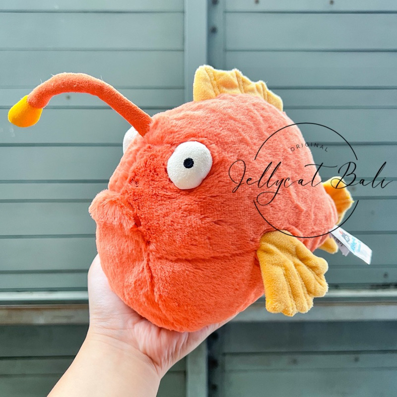 Jellycat Alexis Anglerfish New Fish Stuffed Fish Birthday Gift | Shopee ...
