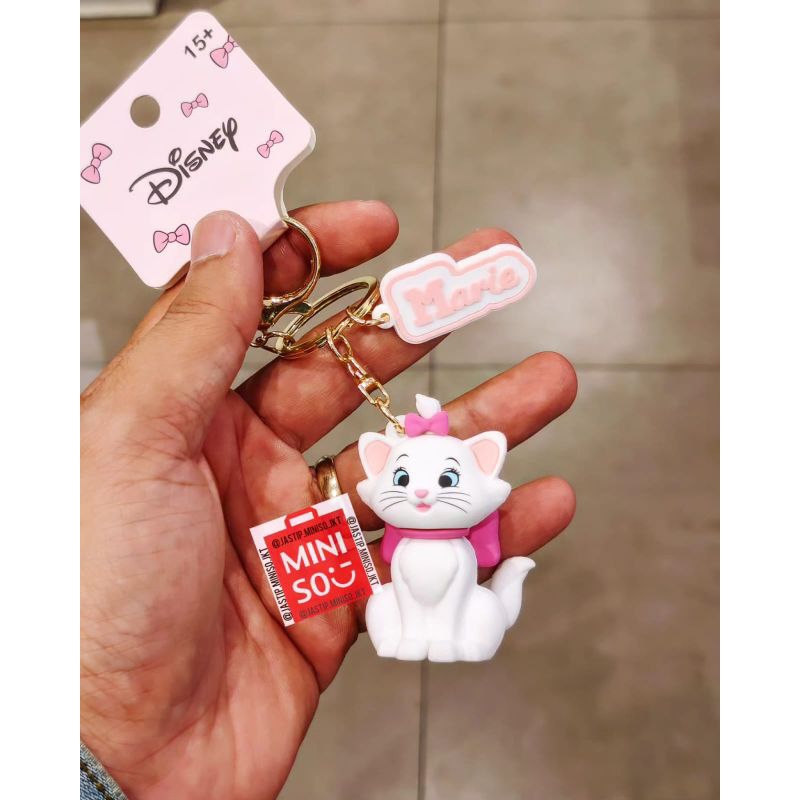 GANTUNGAN Miniso Keychain/Bag Decoration MARIE DISNEY Cat Collection ...