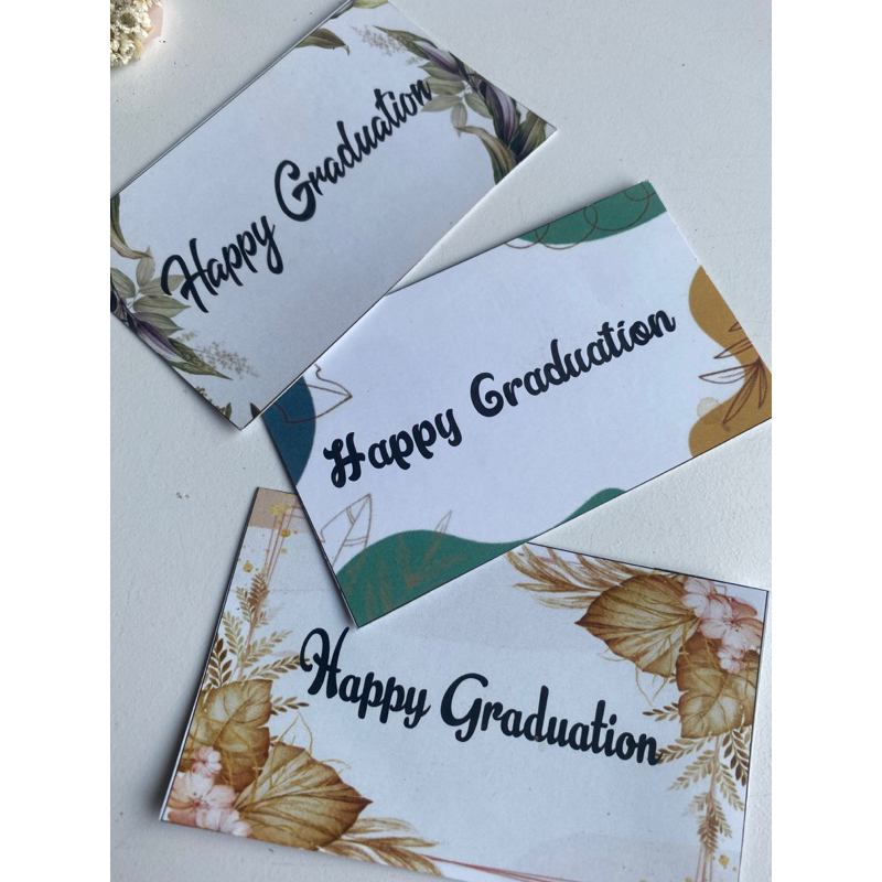 Happy graduation greeting cards made from flower buckets and crafts ...