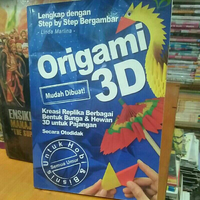 3d Origami Mahala Book | Shopee Malaysia