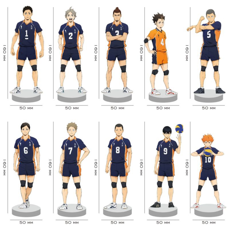 Haikyuu STANDEE ANIME VOLLEYBAL ACRYLIC FIGURE | Shopee Malaysia