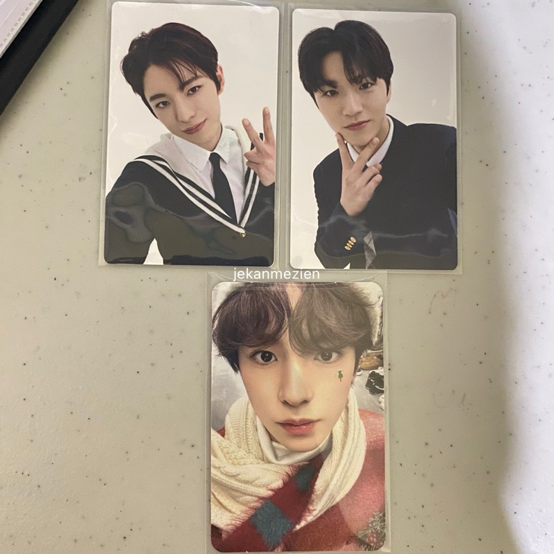 [Take All] NCT Wish Yushi photocard pop up store trading card + Jaehee Yushi lastart pre debut ...