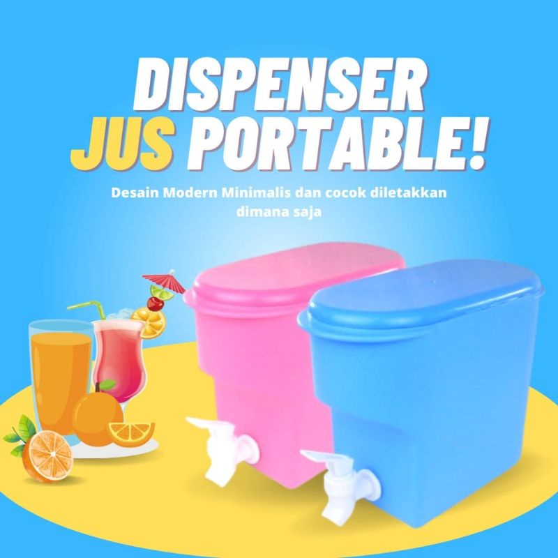Juice Dispenser/Multipurpose Refrigerator Dispenser/2 Liter Capacity ...