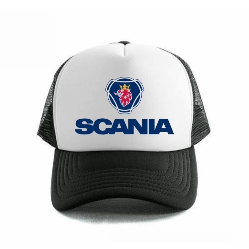Scania Adult Trucker Hat/ Scania Net Hat/ Scania Baseball Cap | Shopee ...
